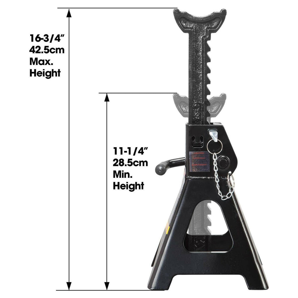 BIG RED Double Locking Jack Stands