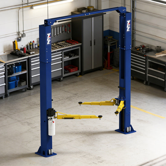 TCE 10,000 lbs 2 Post Overhead Car Lift, 3 Year Warranty, QJY245LD
