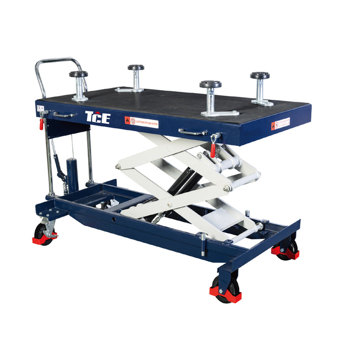 TCE 2200LBS Electric Scissor Lifting Table Cart for EV Battery Engine