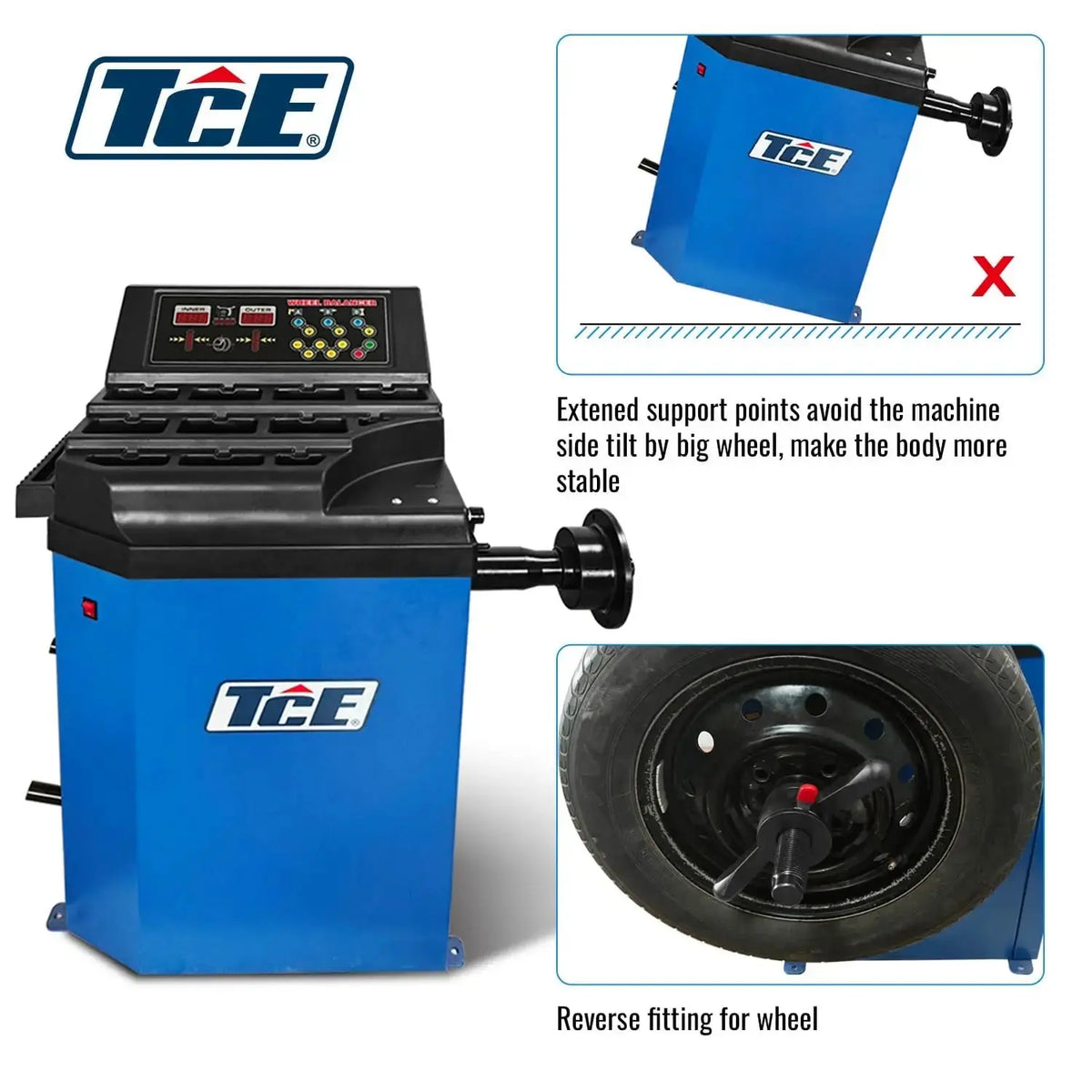 PICK UP / NO SHIPPING -TCE Wheel Balancer Tire Balancers Machine