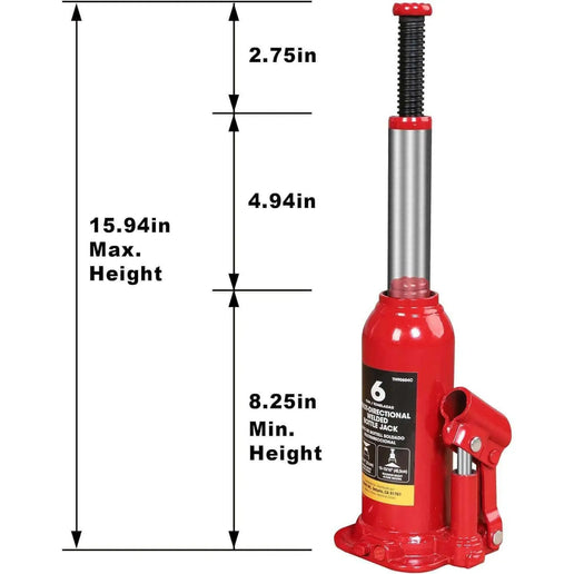 BIG RED Multi-Directional Bottle Jack