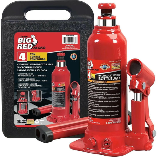BIG RED Bottle Jack with Storage Case