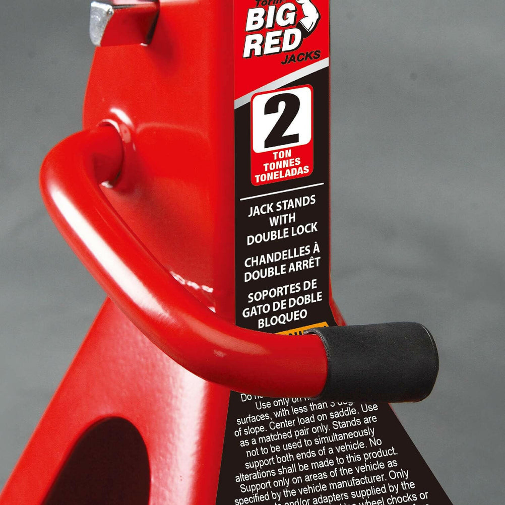 BIG RED Double Locking Jack Stands