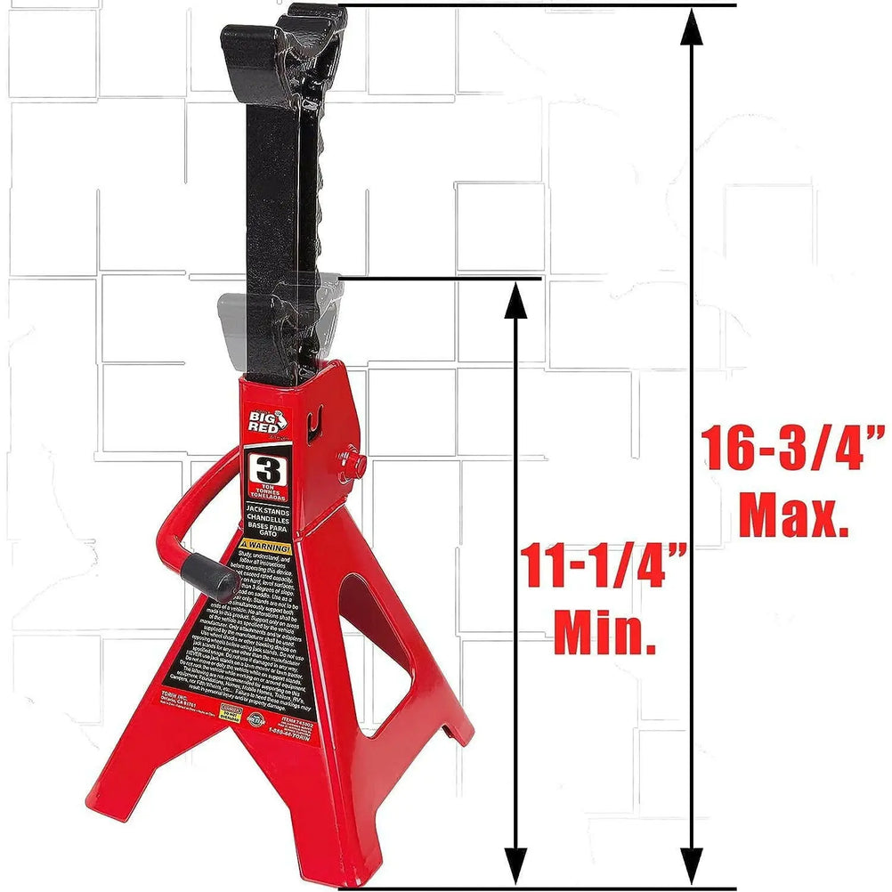 BIG RED Jack Stands