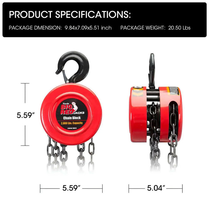TORIN Manual Chain Hoist