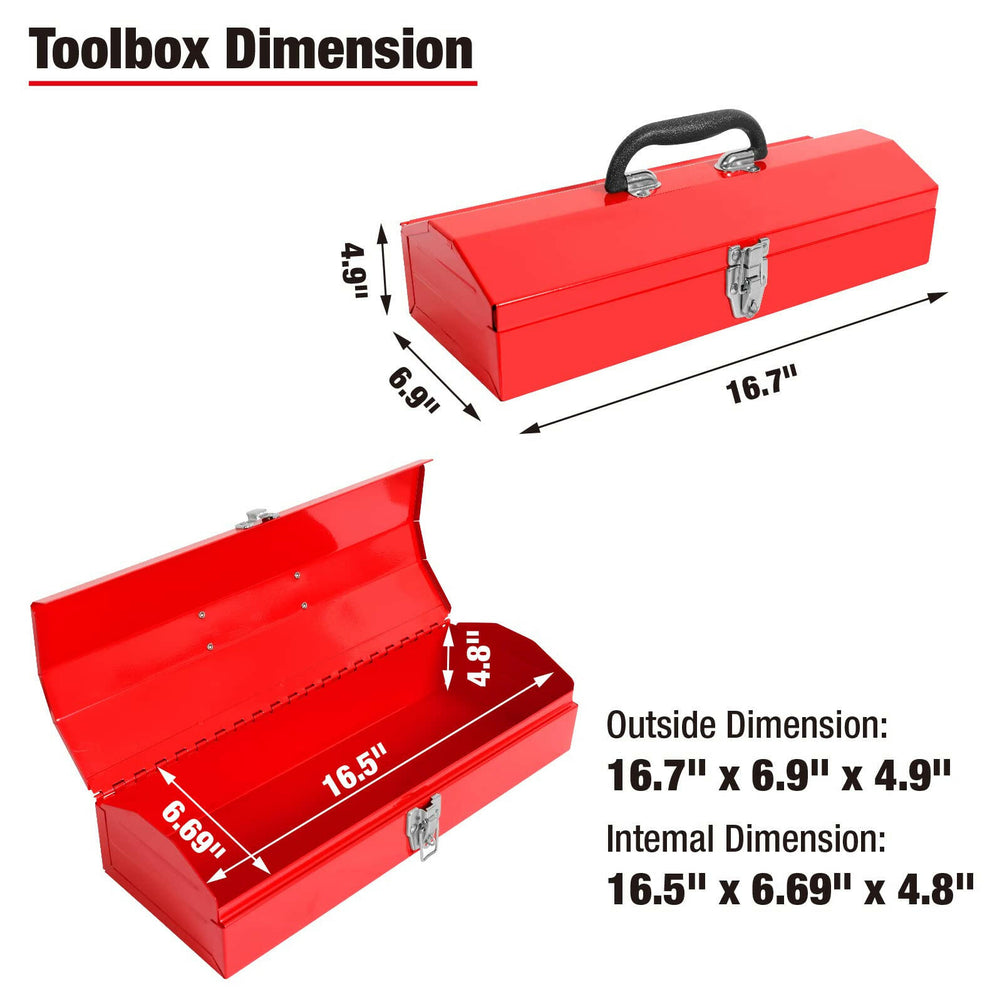 TORIN Metal Tool Box