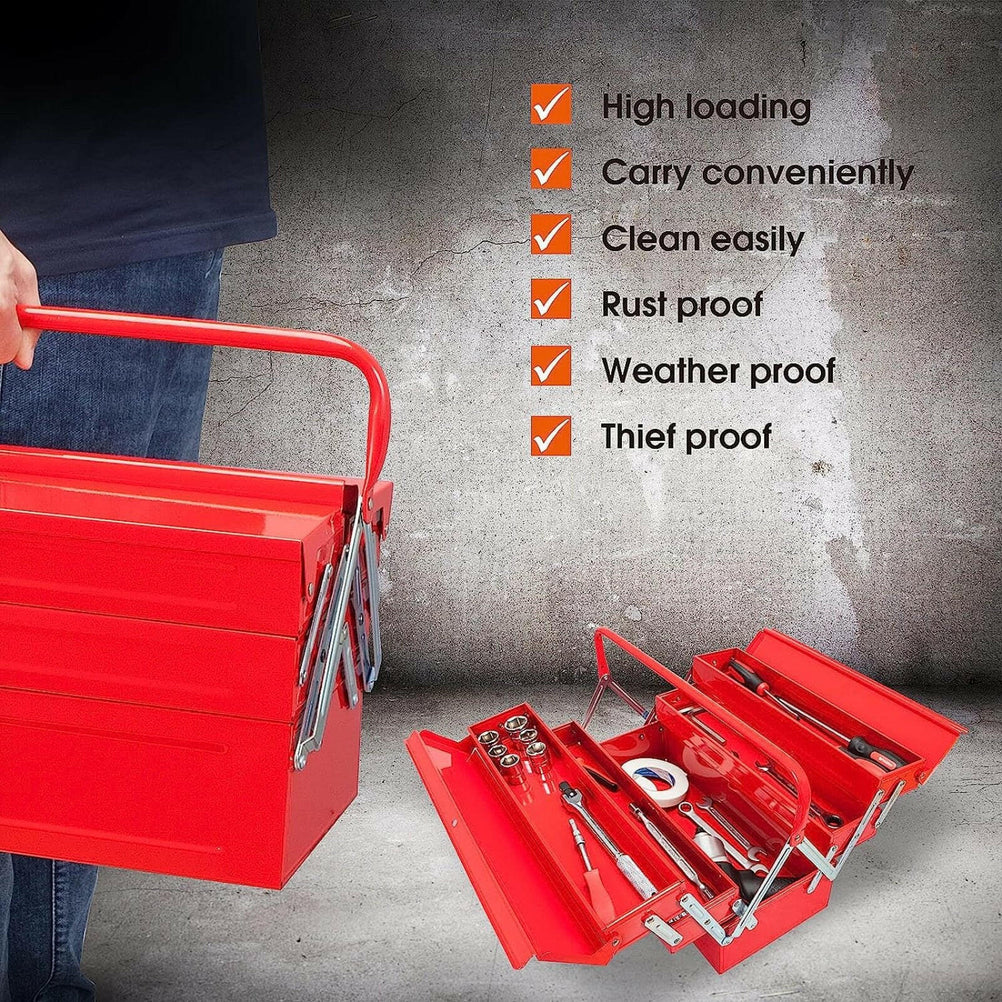 TORIN Metal Tool Box