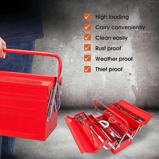 TORIN Metal Tool Box
